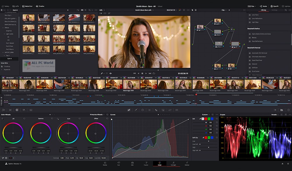 DaVinci Resolve Studio 16 2 Free Download ALL PC World