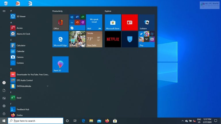 Windows 10 Pro 20H1 June 2020 Free Download