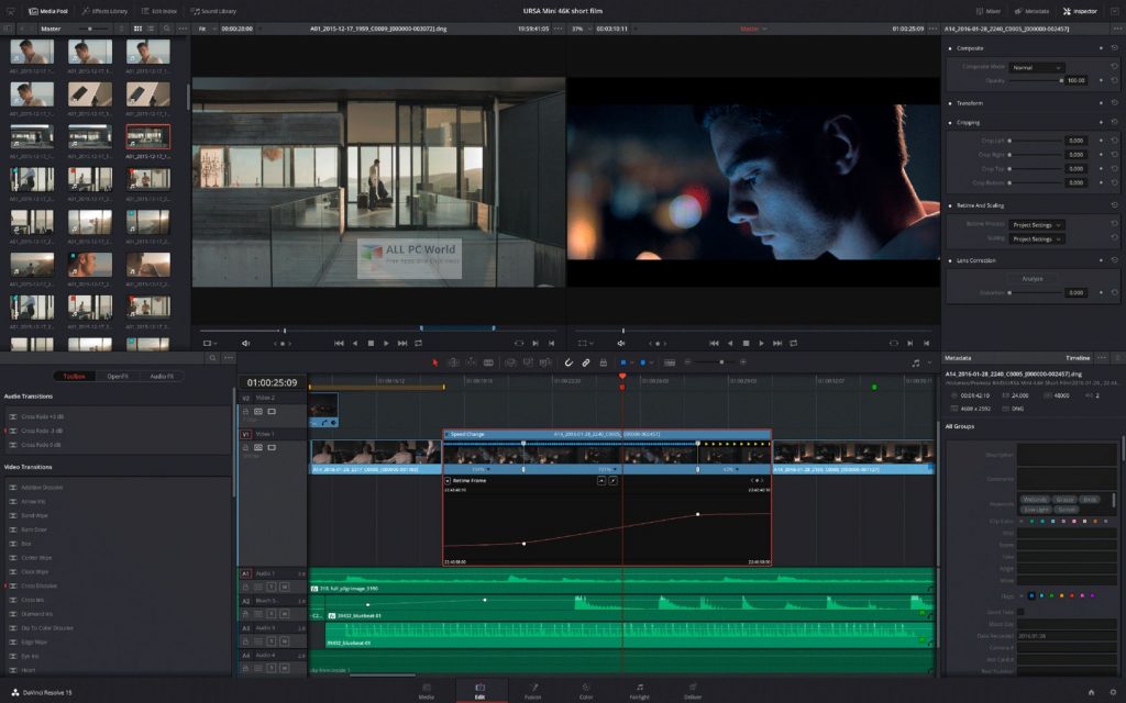 DaVinci Resolve Studio 17 Free Download ALLPCWorld