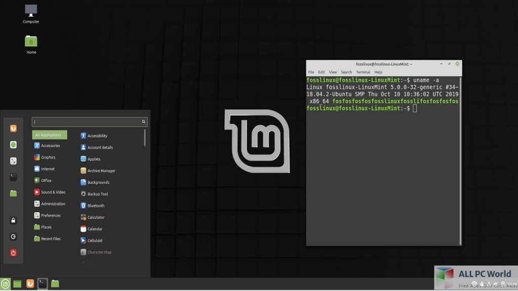 Linux Mint Cinnamon 20 Free Download - ALLPCWorld