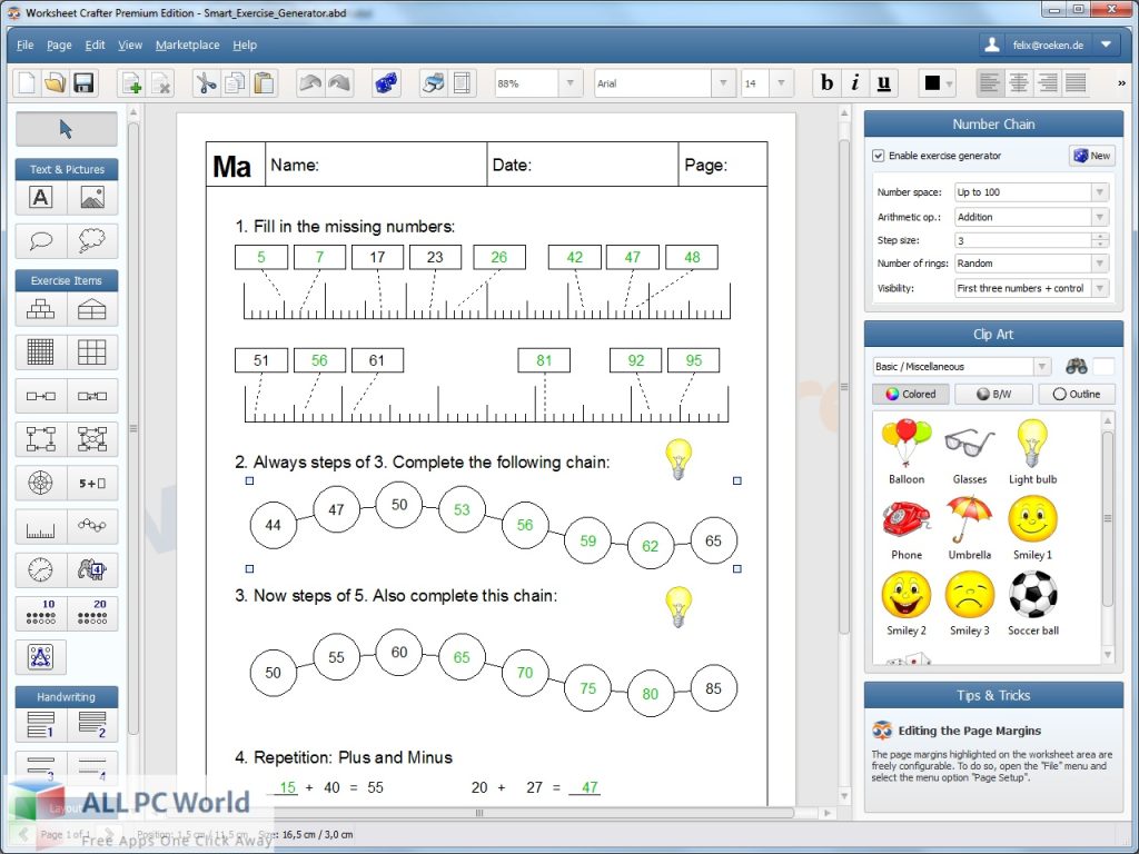 Worksheet Crafter Premium 2022 Free Download - ALL PC World