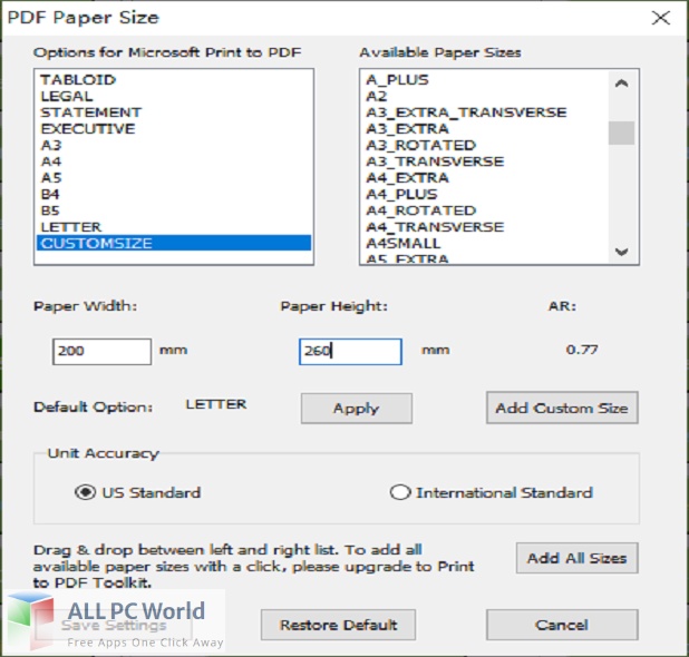Windows10Pdf Print To PDF Toolkit Pro 3 Free Download ALLPCWorld