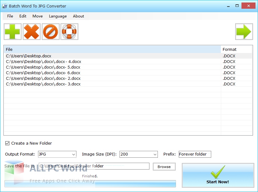 Batch Word To JPG Converter Pro Free Download