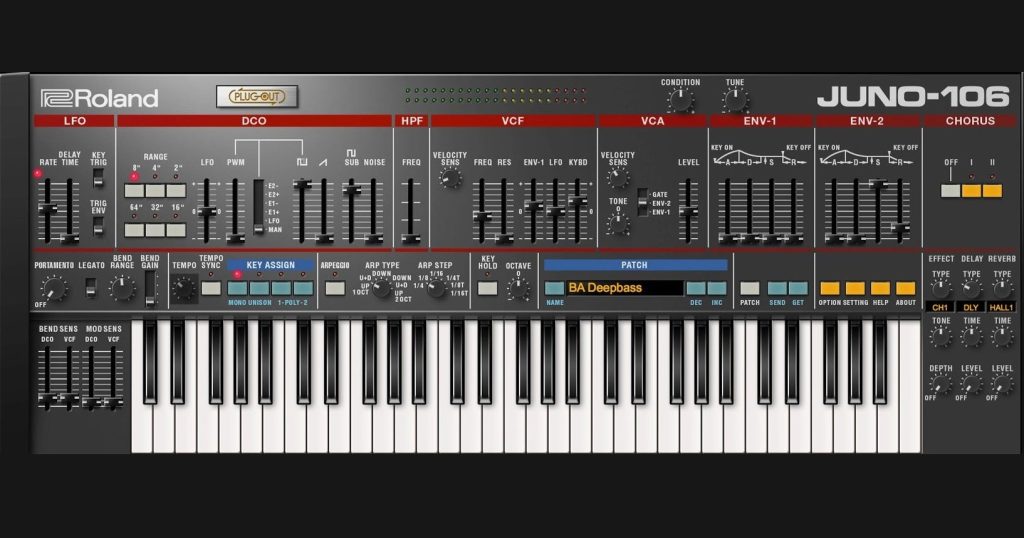 Roland Cloud JUNO-106 Free Download